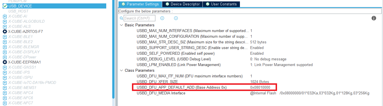Solved: - How to determine DFU parameters to exit DFU Mode ...