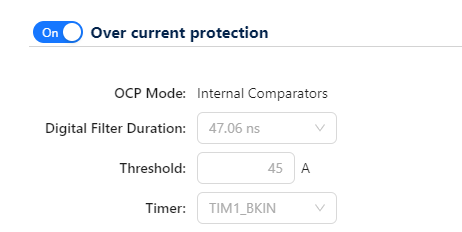Solved: MCSDK STSPIN32g4 disable via Vcc - STMicroelectronics Community