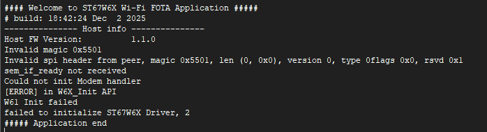 Solved: ST67W update over the air in Access Point mode ...