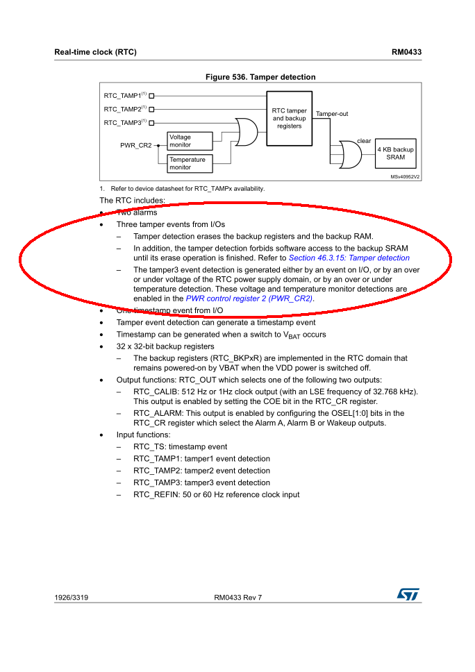 STM32H7 Series MCU VBat Connection with BackUp Dom ... STM32H7 Series MCU VBat Connection with BackUp Dom ...