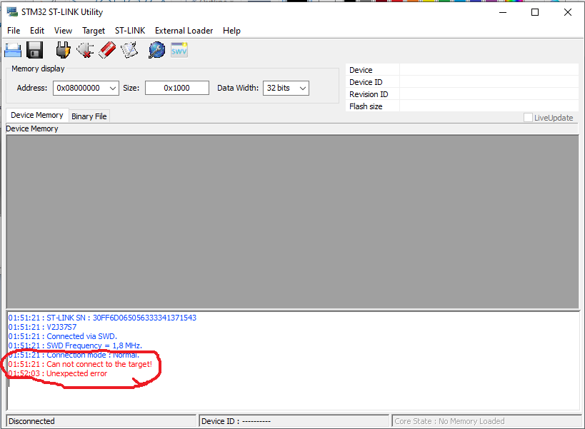 Solved Can Not Debug And Program Stm32h7b0vbt6 Stm32 St