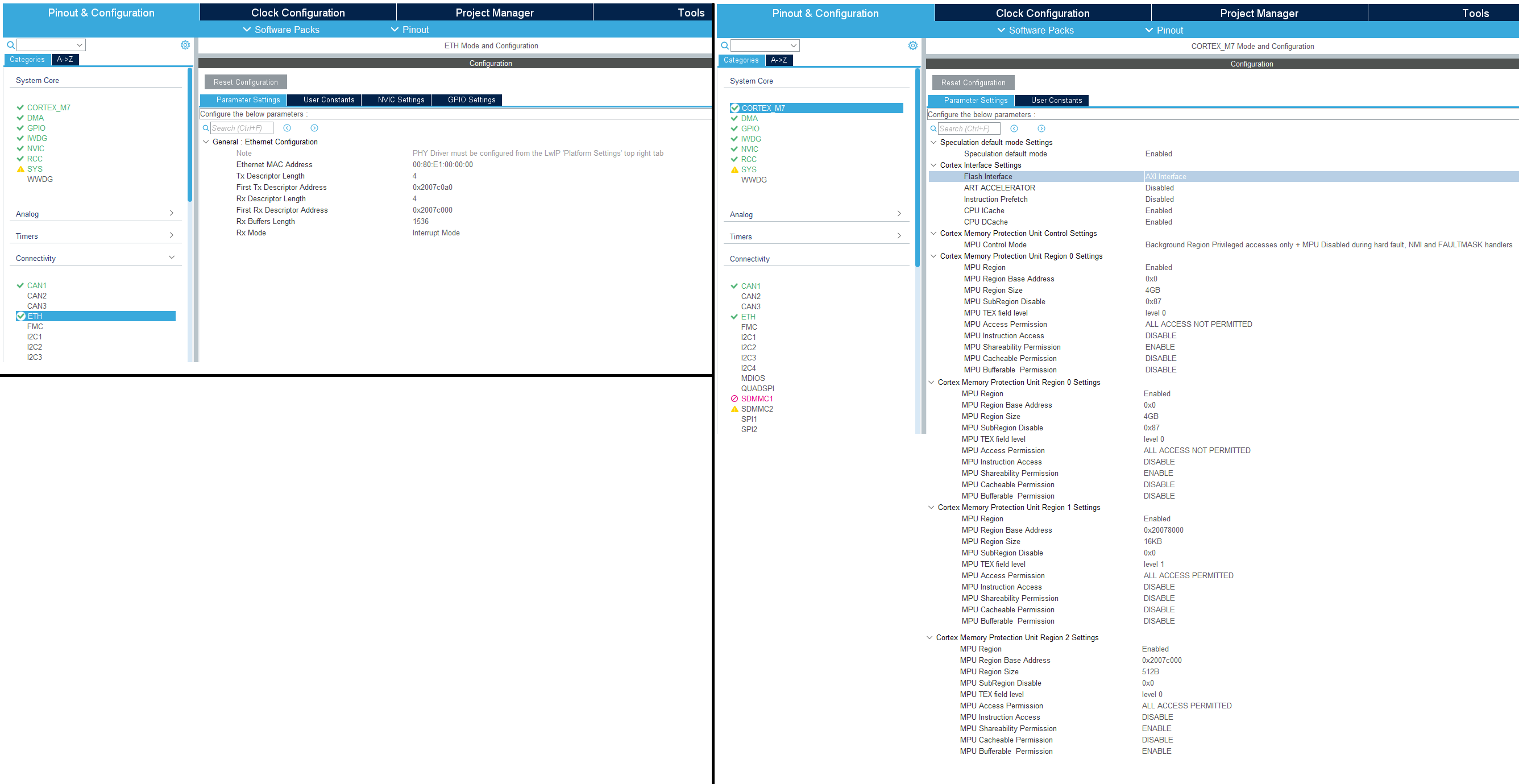 Ethernet DMA error - how to handle it? - STMicroelectronics Community