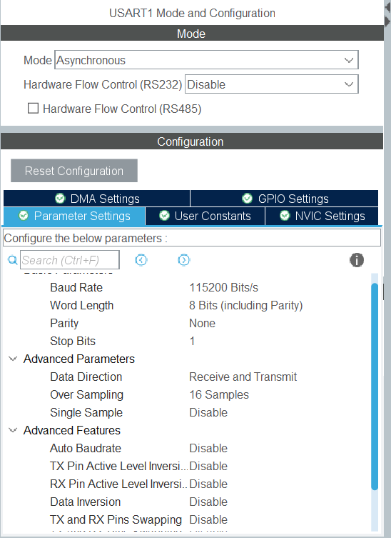 Solved: UART/USART Does not Work - STMicroelectronics Community Solved: UART/USART Does not Work - STMicroelectronics Community