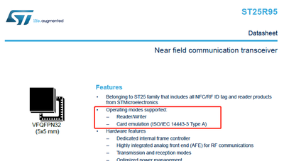 ST25 NFC/RFID tags and readers - Page 2 - STMicroelectronics Community