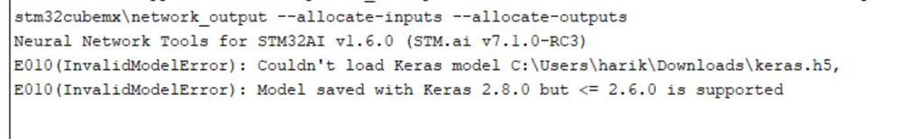 sir im getting error while giving my keras model v ... sir im getting error while giving my keras model v ...