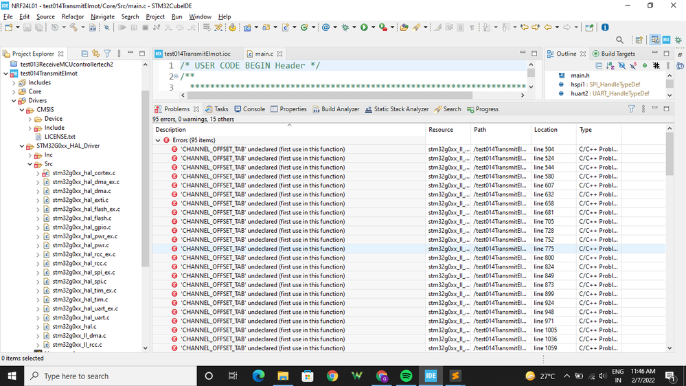 Solved Stmcubeide Generating Errors In The Driver Files O Stmicroelectronics Community