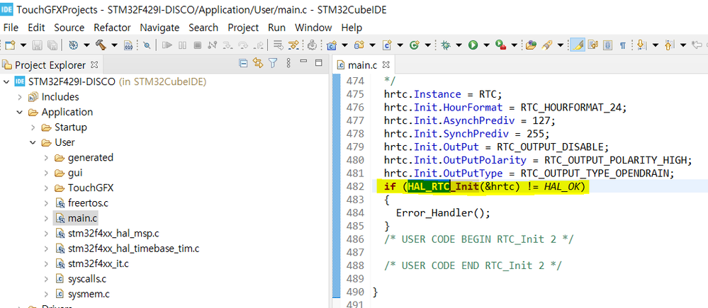 Undefined reference to 'HAL_RTC_Init' problem - STMicroelectronics ... Undefined reference to 'HAL_RTC_Init' problem - STMicroelectronics ...