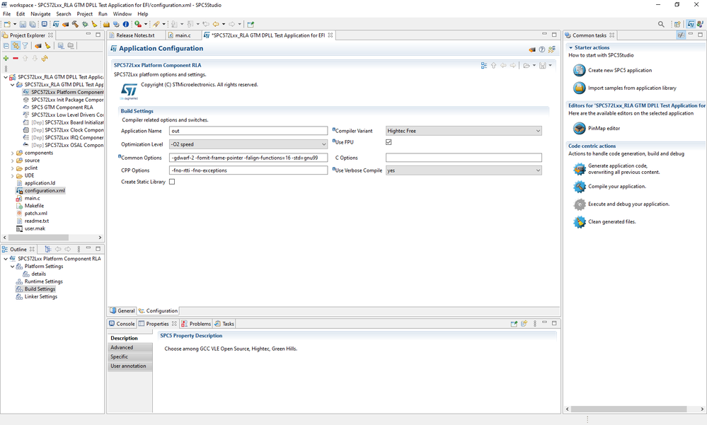 Solved: Unresolved inclusion - SPC5Studio 6.0 - STMicroelectronics ... Solved: Unresolved inclusion - SPC5Studio 6.0 - STMicroelectronics ...