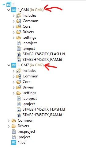 Solved: CubeIDE doesn't set the toolchain for STM32H7, but ... Solved: CubeIDE doesn't set the toolchain for STM32H7, but ...
