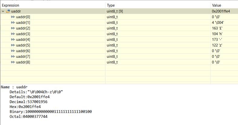 Solved Stm32cubeide How To Display Variables In Hex Forma Stmicroelectronics Community