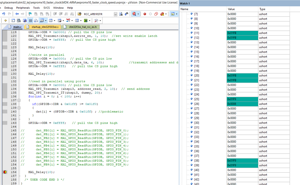 Solved: Problem reading gpio pins in parallel from multipl... - Page 2 ... Solved: Problem reading gpio pins in parallel from multipl... - Page 2 ...
