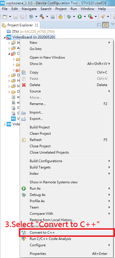 Solved: Using STM32CubeMX generate code for STM32CubeIDE ... Solved: Using STM32CubeMX generate code for STM32CubeIDE ...