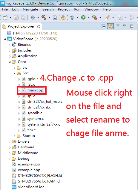 Solved: Using STM32CubeMX generate code for STM32CubeIDE ... Solved: Using STM32CubeMX generate code for STM32CubeIDE ...