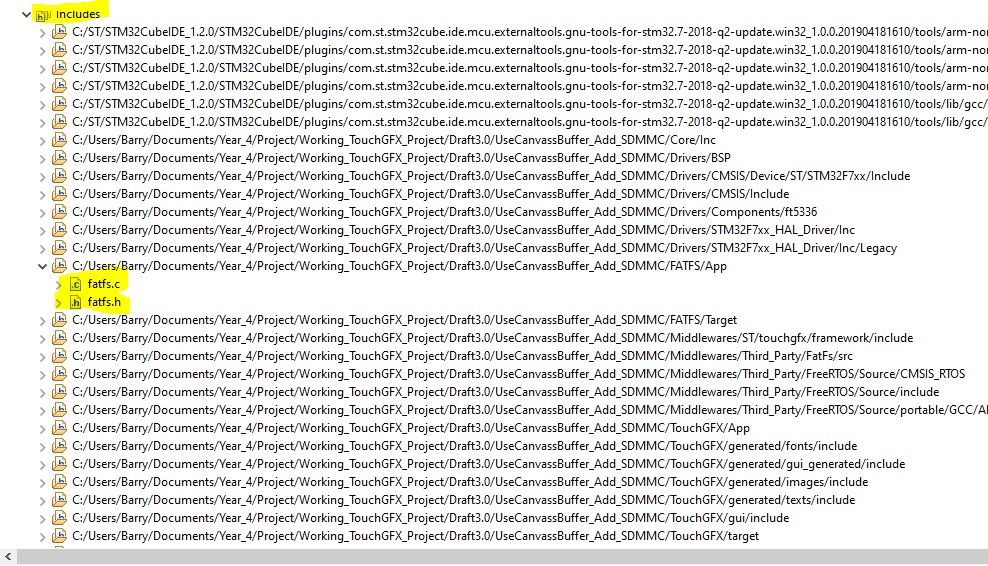 URGENT*** PLEASE HELP**** FatFS.h no such file or ... - Page 2 ... URGENT*** PLEASE HELP**** FatFS.h no such file or ... - Page 2 ...
