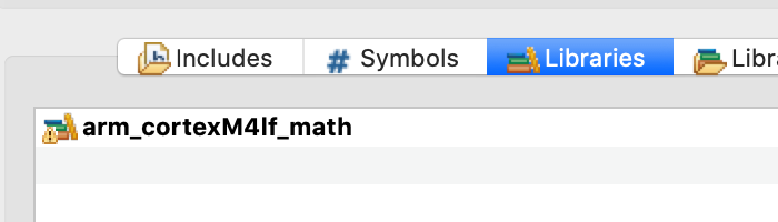 STM32CubeIDE can't find DSP static library - STMicroelectronics Community STM32CubeIDE can't find DSP static library - STMicroelectronics Community