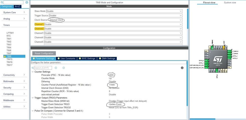 Solved: Nucleo-G431KB help with DMA GPIO Output - STMicroelectronics ... Solved: Nucleo-G431KB help with DMA GPIO Output - STMicroelectronics ...