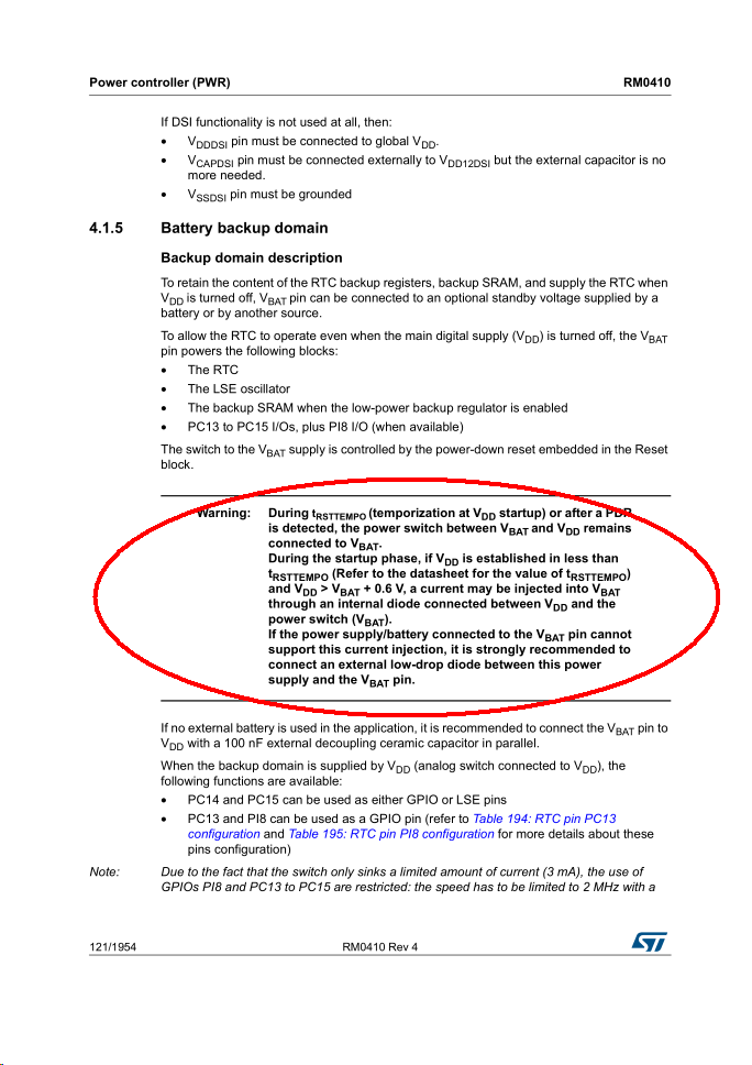 Why Low Voltage On Vbat Hold The Read Command On U Page 2 Stmicroelectronics Community 