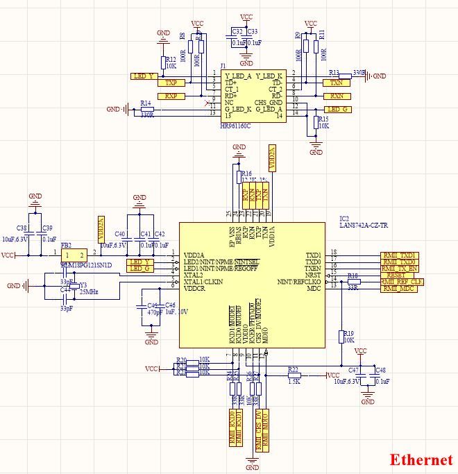 Drawing STM32F746 with Ethernet LAN8742A fail - STMicroelectronics ... Drawing STM32F746 with Ethernet LAN8742A fail - STMicroelectronics ...