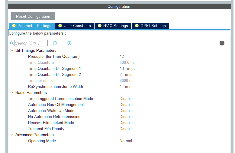 CanBus Simple Code Not Working - STMicroelectronics Community CanBus Simple Code Not Working - STMicroelectronics Community