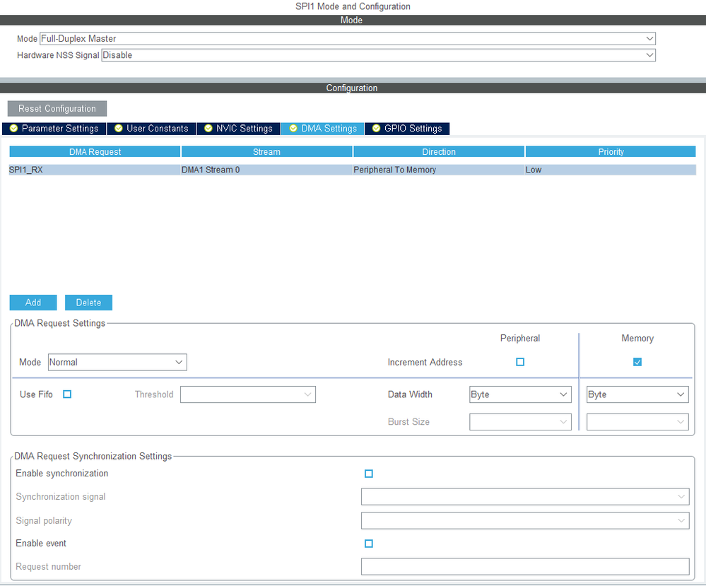 Always getting SPI OVR Error instead of executing ... Always getting SPI OVR Error instead of executing ...
