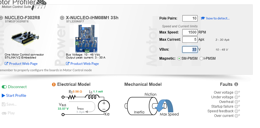 MCSDK & Motor Profiler with low RPM BLDC motor - STMicroelectronics ... MCSDK & Motor Profiler with low RPM BLDC motor - STMicroelectronics ...