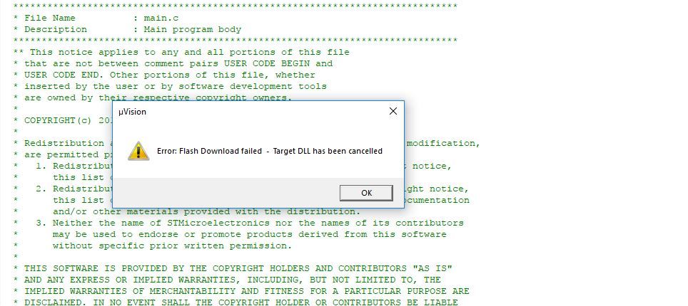 ST-Link: internal command error - STMicroelectronics Community ST-Link: internal command error - STMicroelectronics Community
