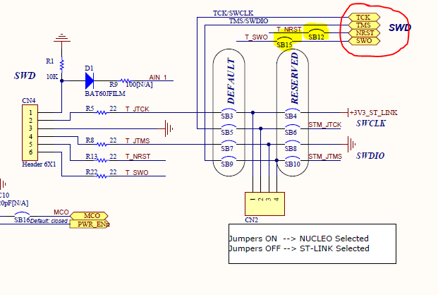 Jtag On Nucleo Stm32 L152re Stmicroelectronics Community