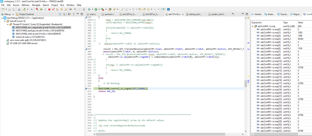 HAL_SPI_Transmit and receive not working properly ... HAL_SPI_Transmit and receive not working properly ...