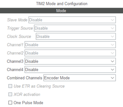 Solved: Timer Rotarty Encoder Mode not Counting Properly - STMicroelectronics Community