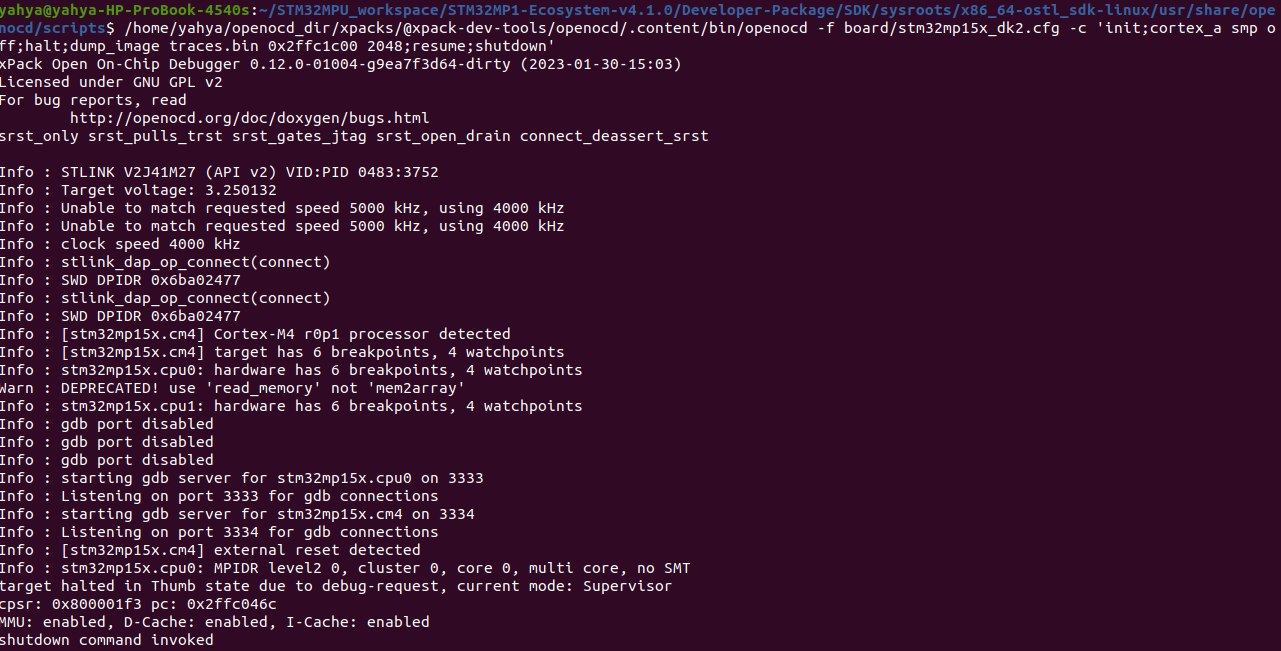 Unable To Boot My Stm32mp157f Ev1 Card From Sd Stmicroelectronics Community 