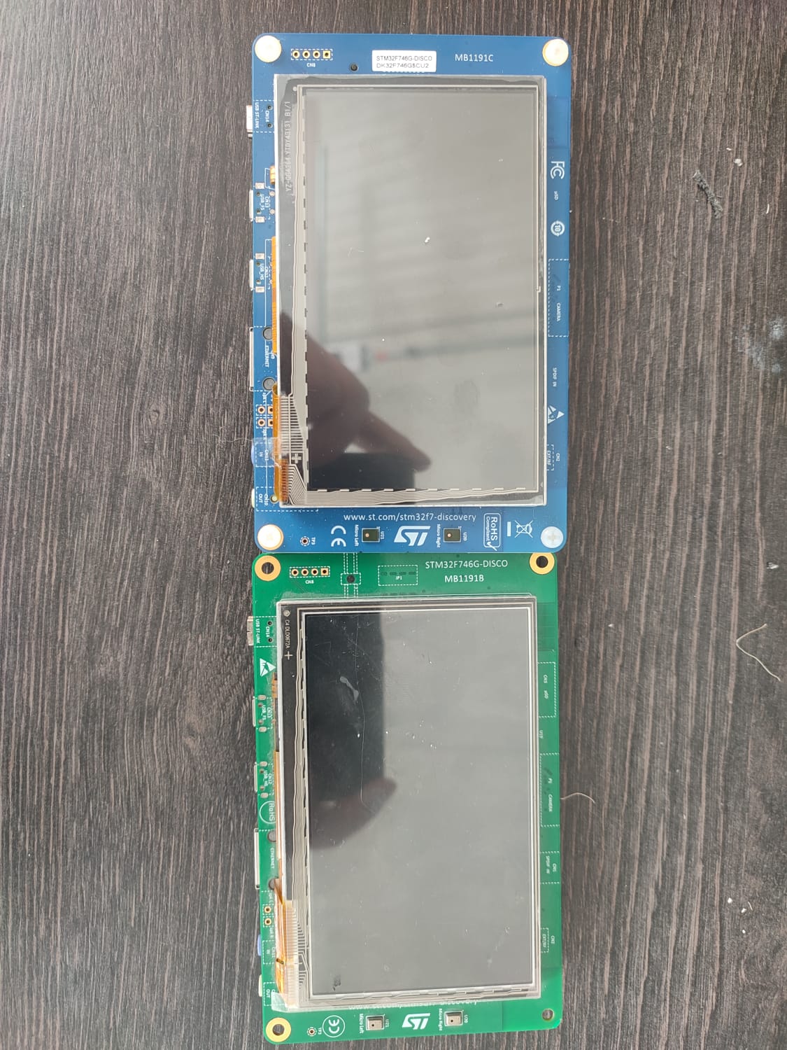 Problem With Touchgfx And Stm32f746g Disco Stmicroelectronics Community