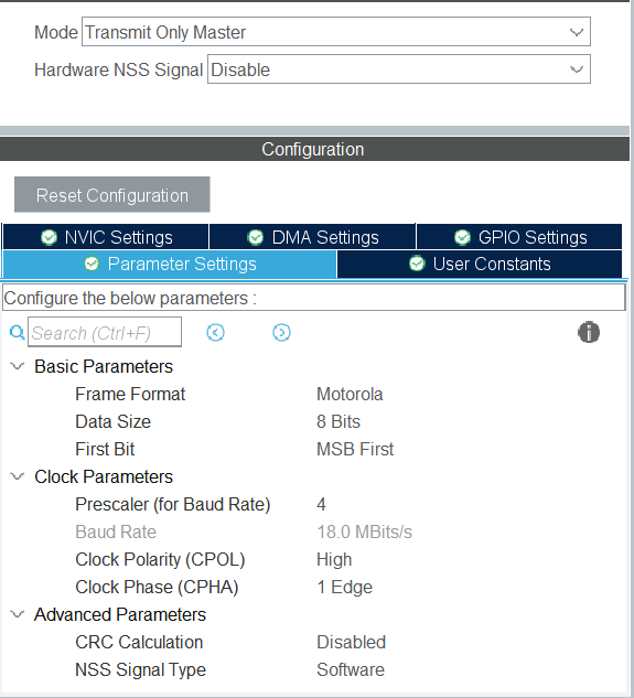 Solved Using Spi With Dma Stmicroelectronics Community