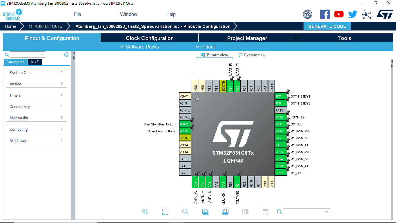 How to Enable Userbutton 2 in the development boar... - STMicroelectronics Community