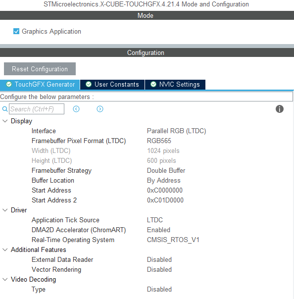 Getting Flickering Display After Configuring waves... - STMicroelectronics Community