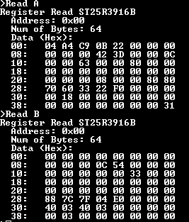 Solved: ST25R3916B Read NFC-A Tags Custom Firmware - STMicroelectronics Community