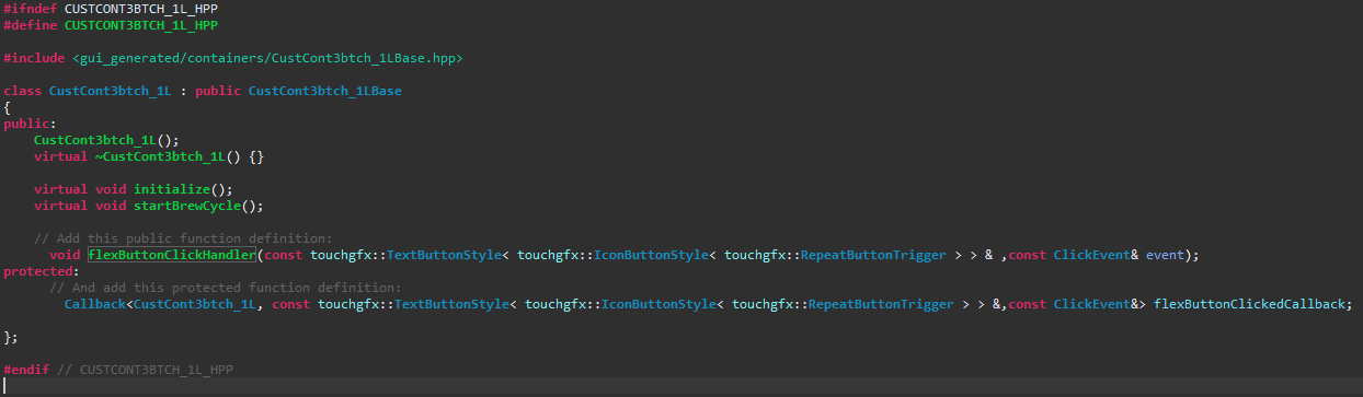 Solved: How do I trigger a new virtual function when a tou ...
