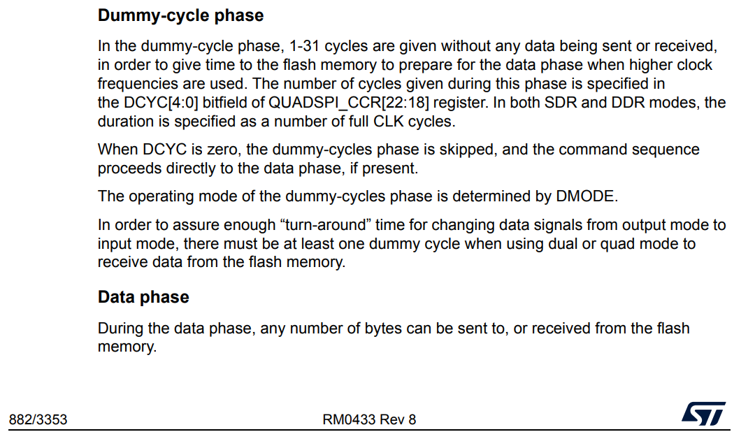 Solved: QSPI - Read UNIQUE ID from W25Qxx NOR memory - STMicroelectronics Community