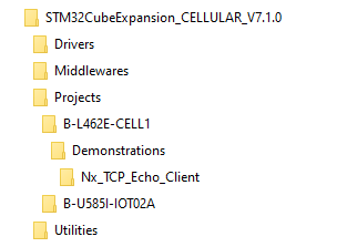 Demonstration software not found for Developer kit ...