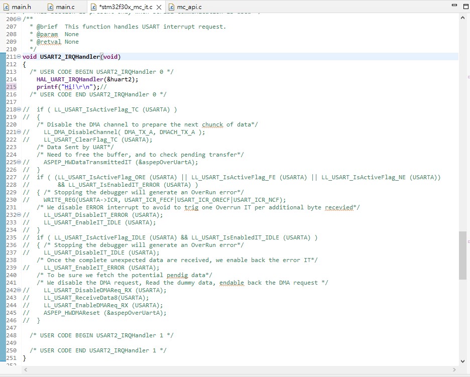 Solved Have Problem On Using Usart2 To Control Motor With Stmicroelectronics Community