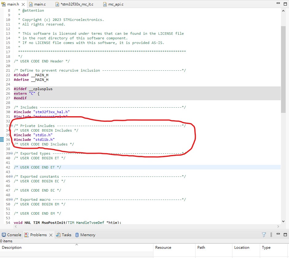 Solved: Have problem on using USART2 to control motor with... - STMicroelectronics Community