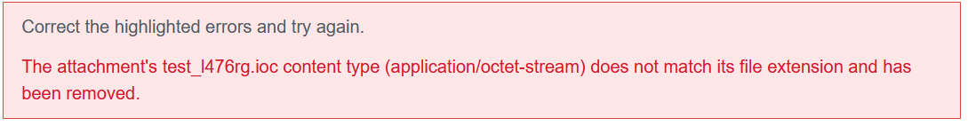 Solved Invalid Input Must Be Projects Active Ioc File