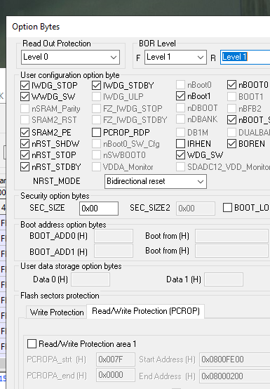 Solved Cant Re Program Stm32g030c8 Stmicroelectronics Community 