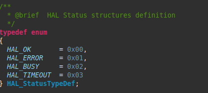 Solved: status return code in HAL Lib - STMicroelectronics Community