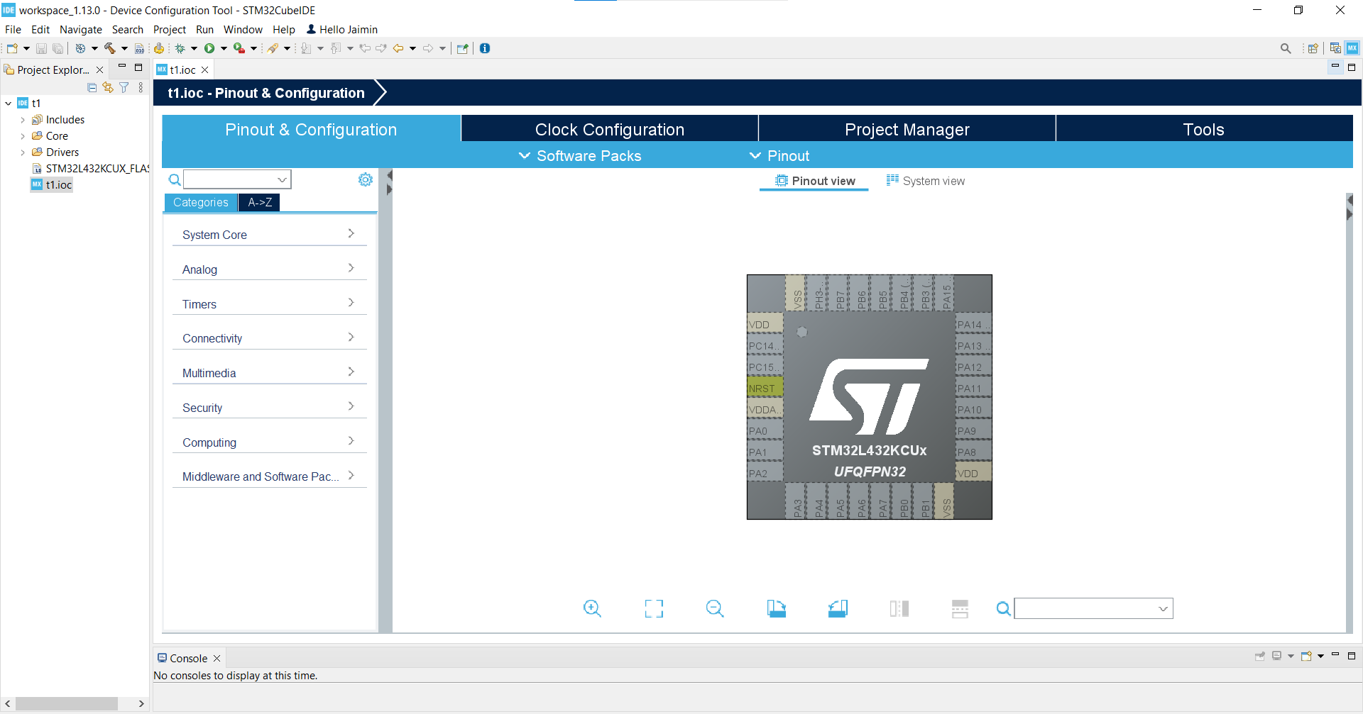Solved Not Able To Configure Pin For Stm32l432kcu6 Stmicroelectronics Community