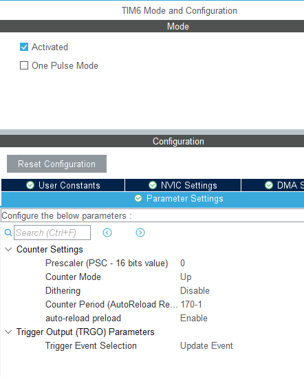 Solved: DMA to DAC transfer in normal mode too slow - STMicroelectronics Community