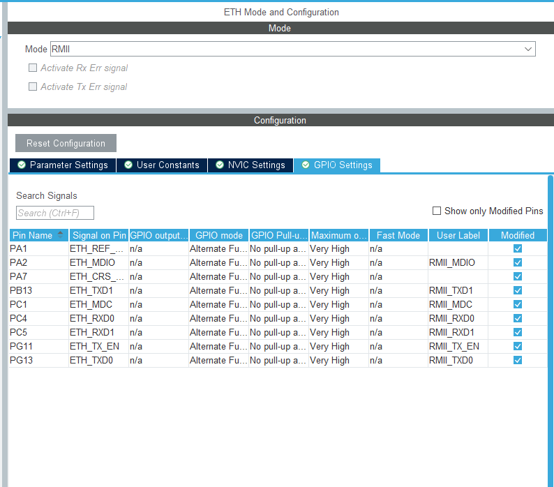 Solved Stm32 Ethernet Rmii Set Up Issues Stmicroelectronics Community