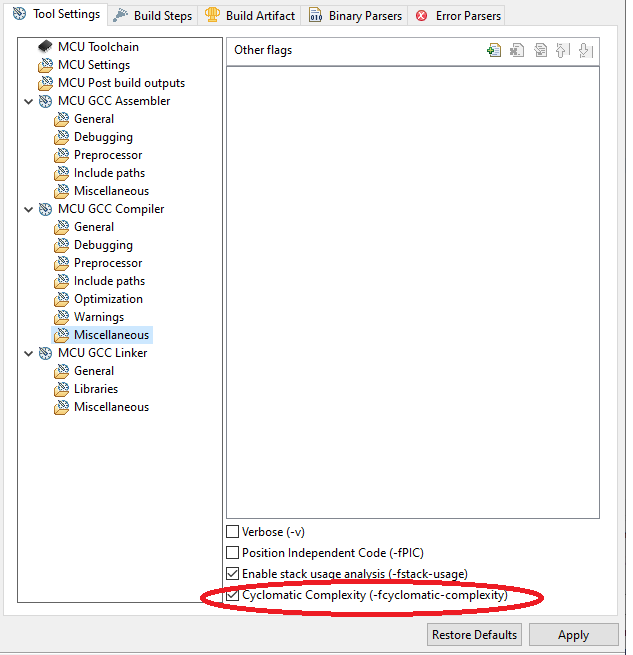 Solved Could Not Edit Mcu Gcc Compiler Stmicroelectronics Community