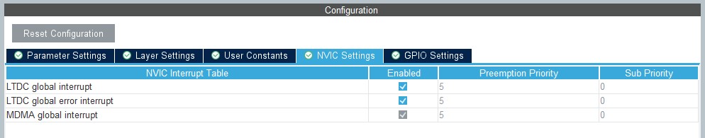 STM32H750 LCD flickering - STMicroelectronics Community