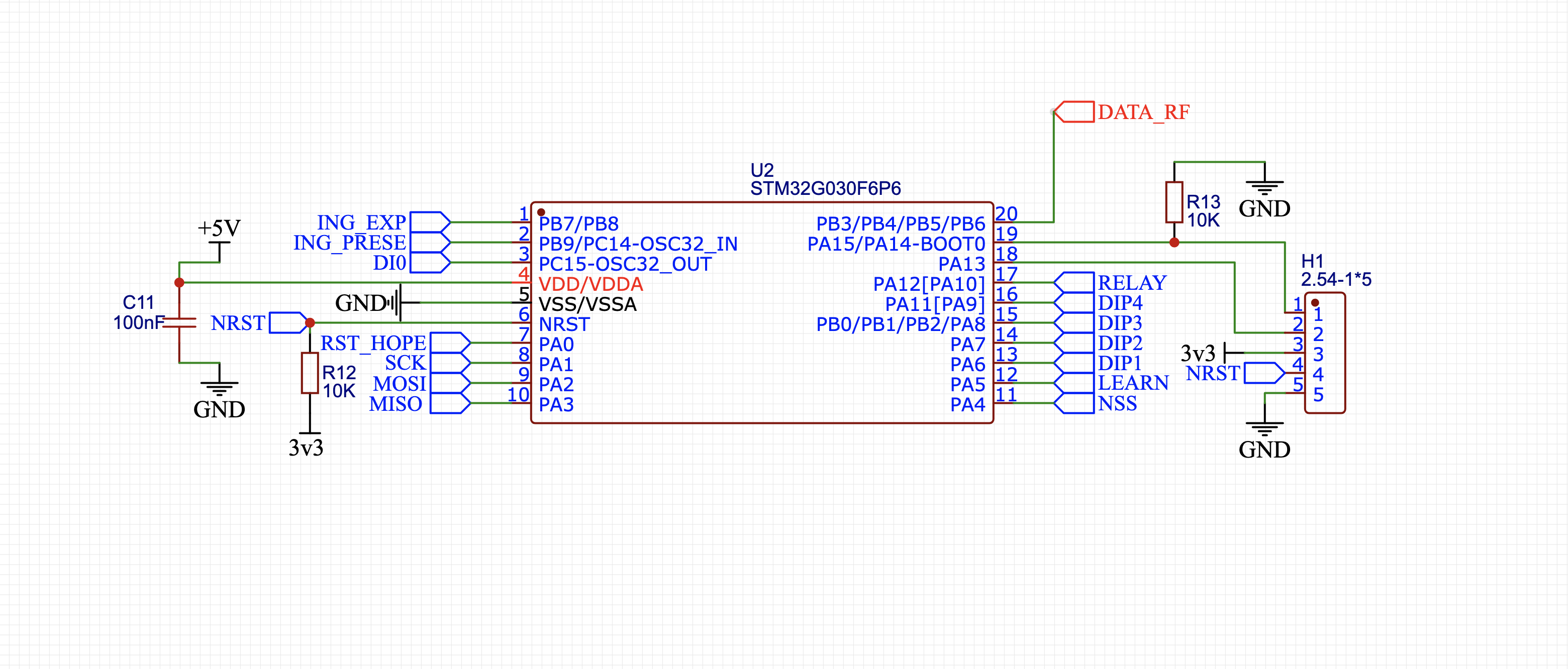 Unable to reprogram STM32G030F6P6 - STMicroelectronics Community