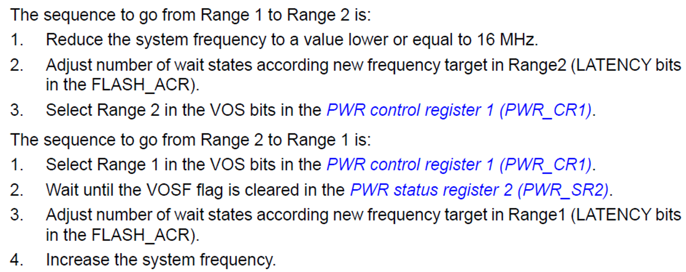 Solved Start Range 2 Mode In Stm32wb55 Stmicroelectronics Community 